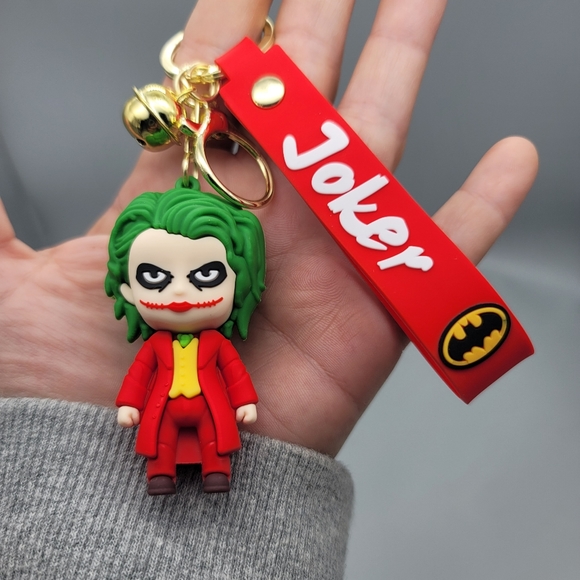 Storage & Organization | Joker 3d Figure Keychain With Carrying Strap ...